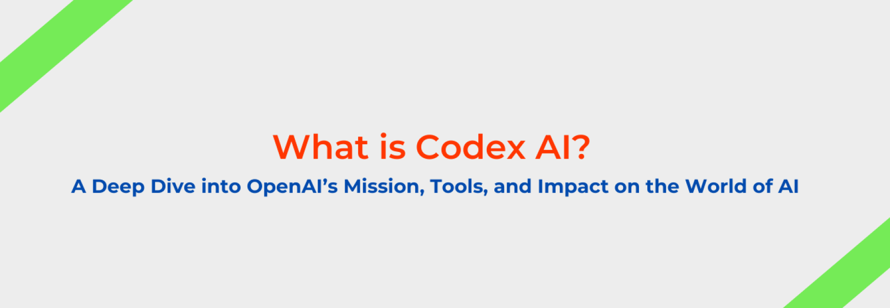 What Is Codex AI? A Guide to OpenAI’s Coding Tool